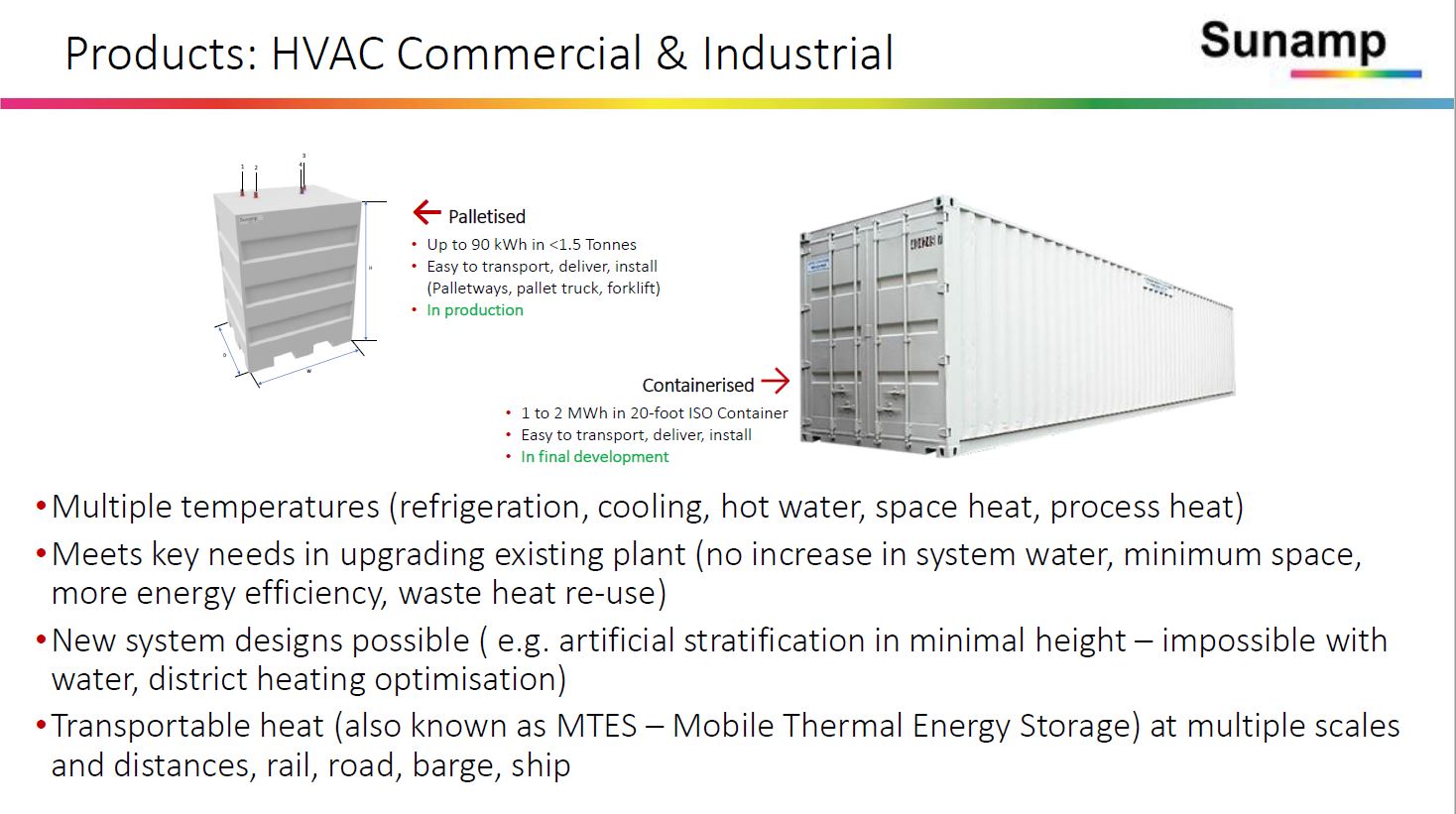 Thermal Energy Battery Storage